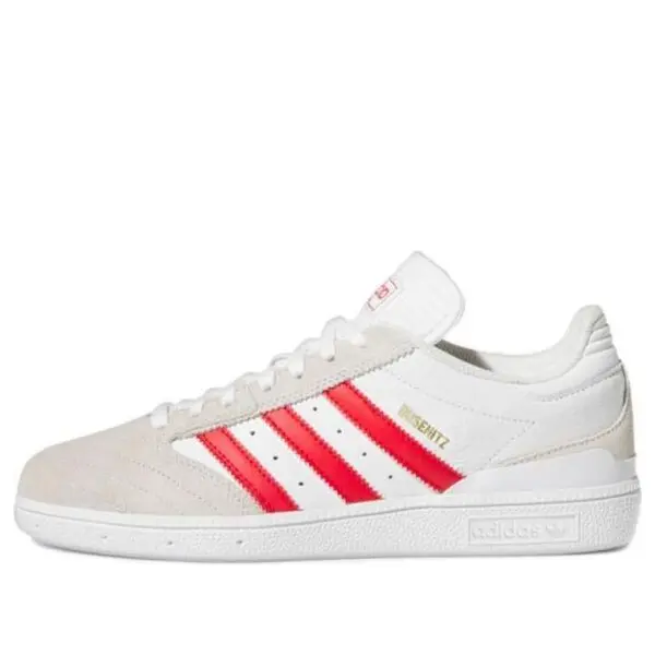 Adidas Originals Busenitz Athletic Sneakers - White/red