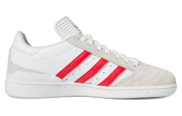 Adidas Originals Busenitz Athletic Sneakers - White/red