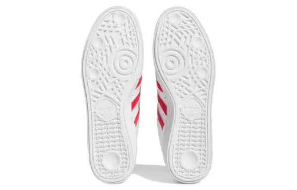 Adidas Originals Busenitz Athletic Sneakers - White/red