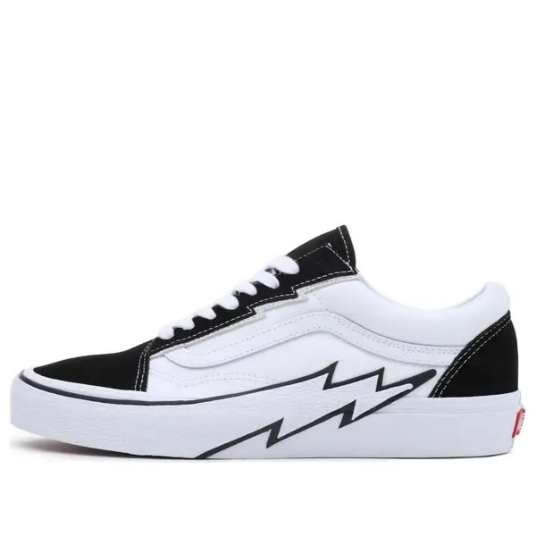 VANS Old Skool 2-tone Bolt Sneakers - White/black