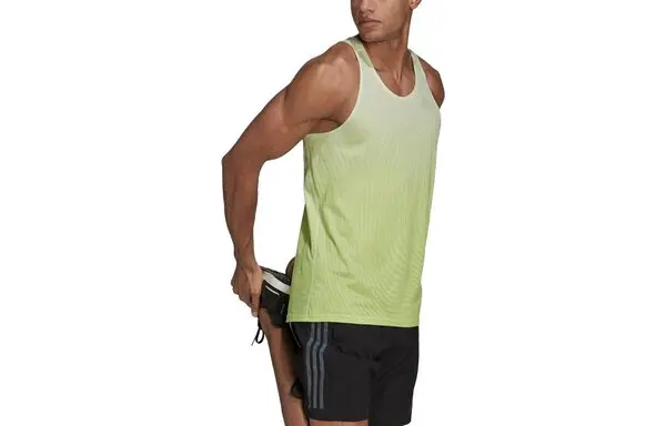 Adidas Adizero Engineered Singlet - Green