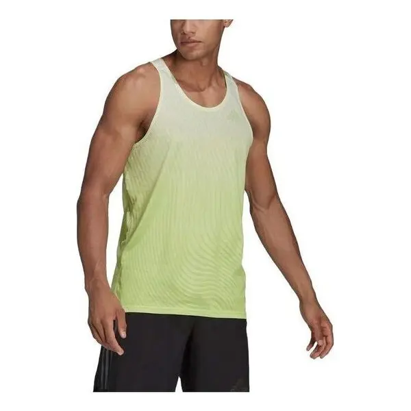 Adidas Adizero Engineered Singlet - Green