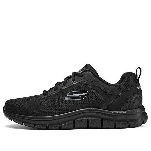 Sketchers Track Broader Athletic Sneakers - Black