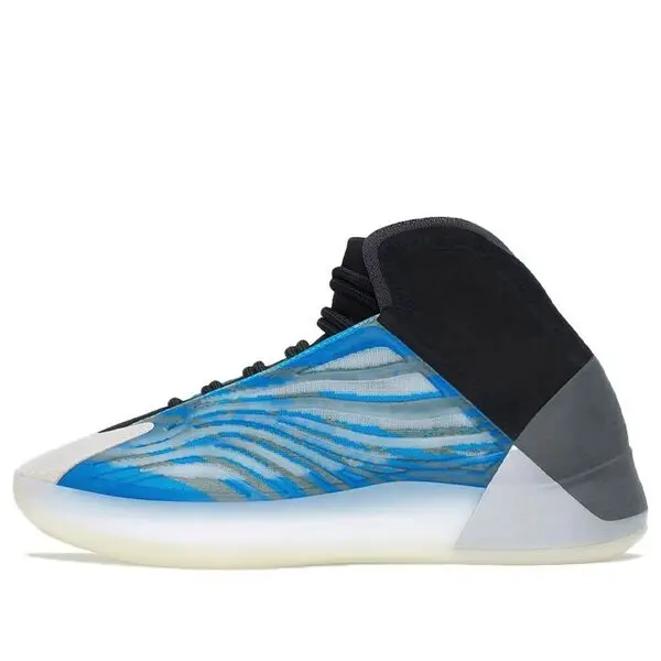 Adidas Yeezy Quantum High Top Sneakers - Blue/white