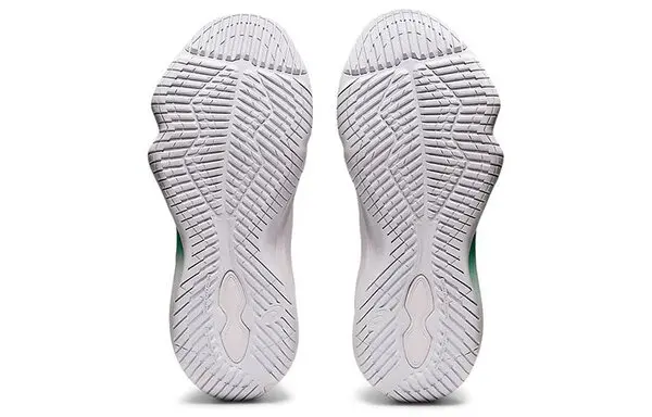 Asics Nova Surge 2 High Top Athletic Shoes - White/green