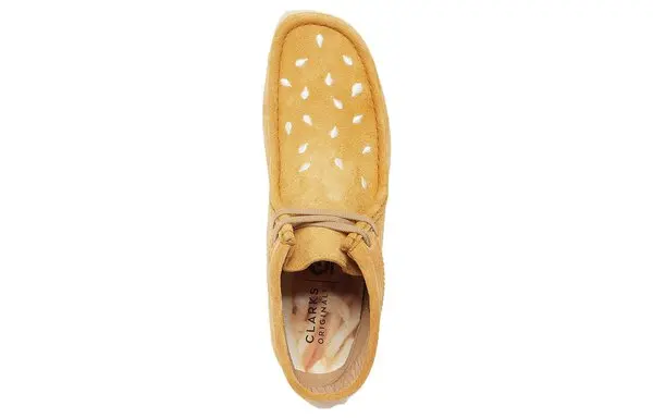 Clarks X Vandy The Pink Wallabee Boots - Yellow/white