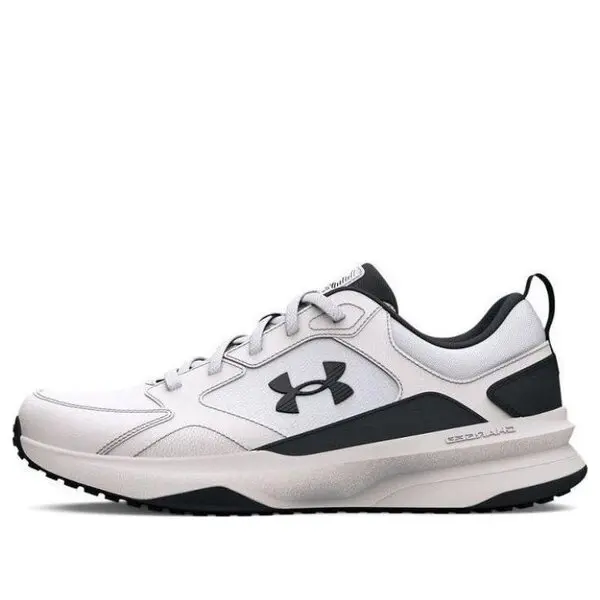 Under Armour Charged Edge Athletic Sneakers - White/black