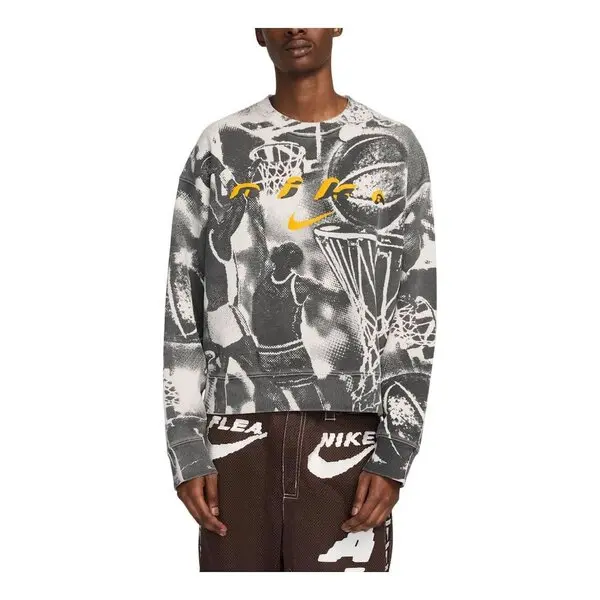 Nike X Cactus Plant Flea Market Hoop Crewneck - Light Bone