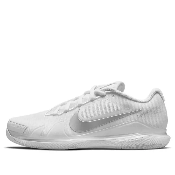 Nike Nikecourt Air Zoom Vapor Pro Sneakers - White/goldsilver