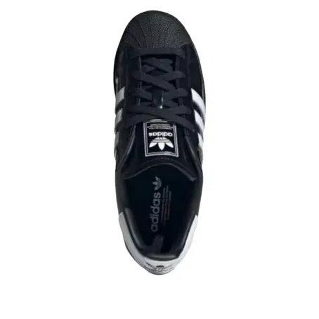 Adidas Superstar Ii "black White Patent" Sneakers - Core Black/cloud White