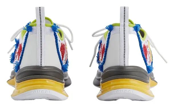 Gucci Run Sneaker 'lovelight - White/blue/red