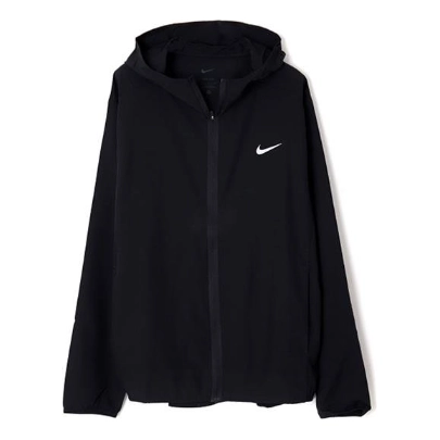 Nike Dri-fit Hooded Jacket - Black