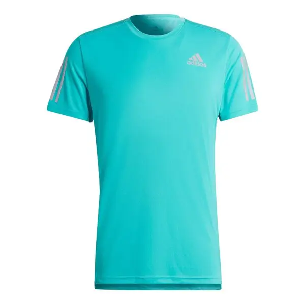 Adidas Solid Color Logo Round Neck Sports T-shirt - Default Colorway