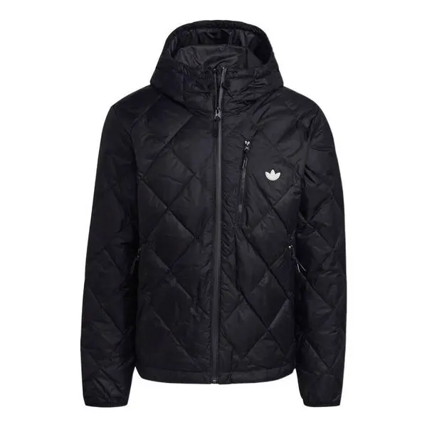 Adidas Original Down Quilted Puffer Jacket - Black