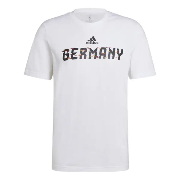 Adidas Fifa World Cup 2022 Germany T-shirt 'white - White/black