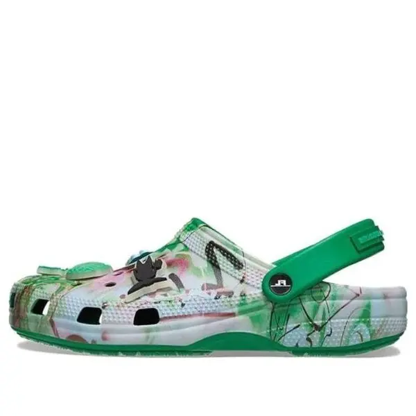 CROCS X Futura Laboratories Classic Clog - Green Ivy