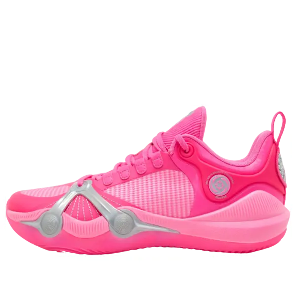 RIGORER Bp1 "kaleidoscope" Athletic Sneakers - Pink/silver