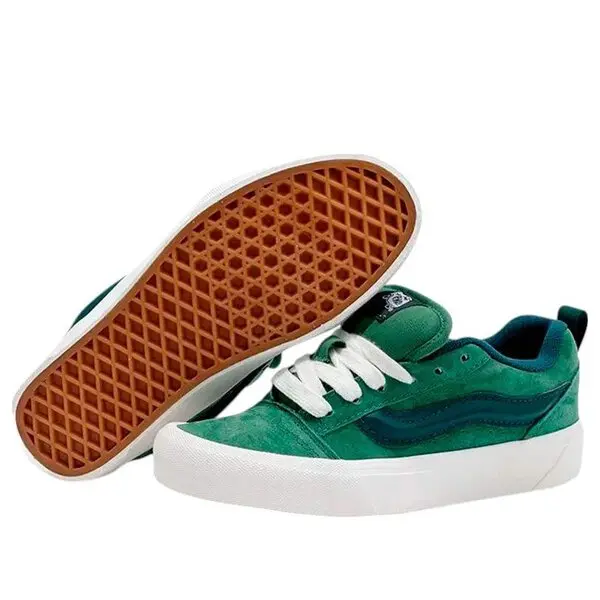 VANS Knu Skool Suede Sneakers - Green
