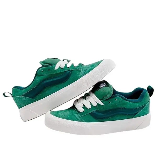 VANS Knu Skool Suede Sneakers - Green