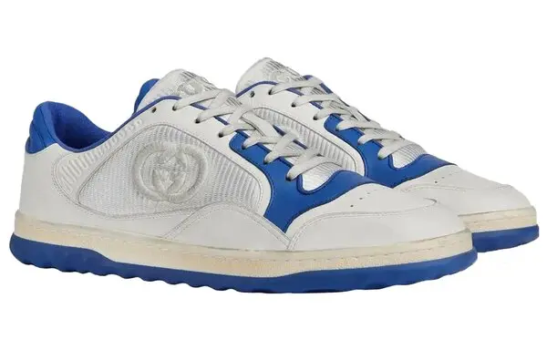 Gucci Mac80 Sneakers - Off White/blue