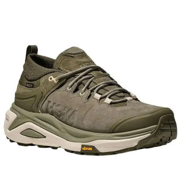 Hoka One One Kaha 3 Gtx Sneakers - Olive Green/beige