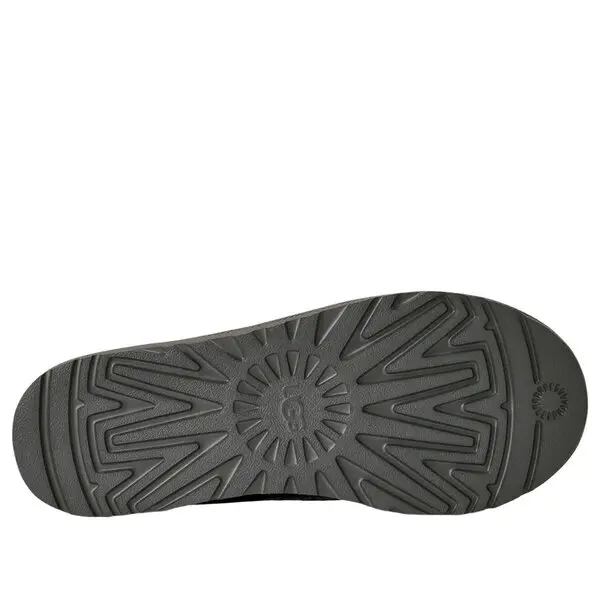 UGG X Palace Tasman Embroidered Slip-on Slipper - Black