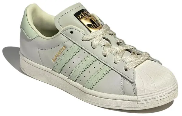 Adidas Originals Superstar Low Top Sneakers - Light Green