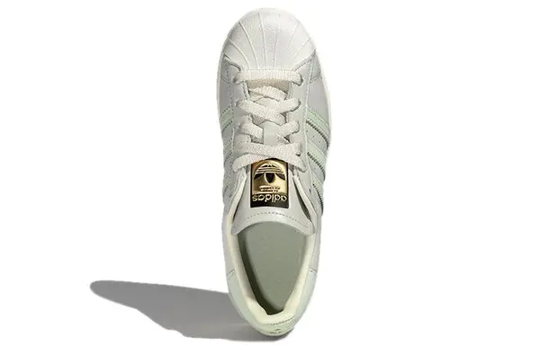Adidas Originals Superstar Low Top Sneakers - Light Green