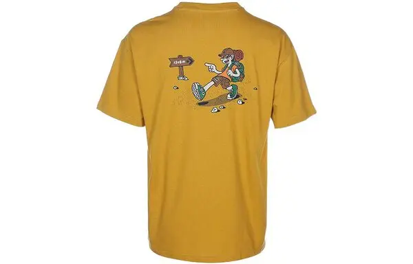 CONVERSE Explorer Graphic T-shirt Asia Sizing - Yellow