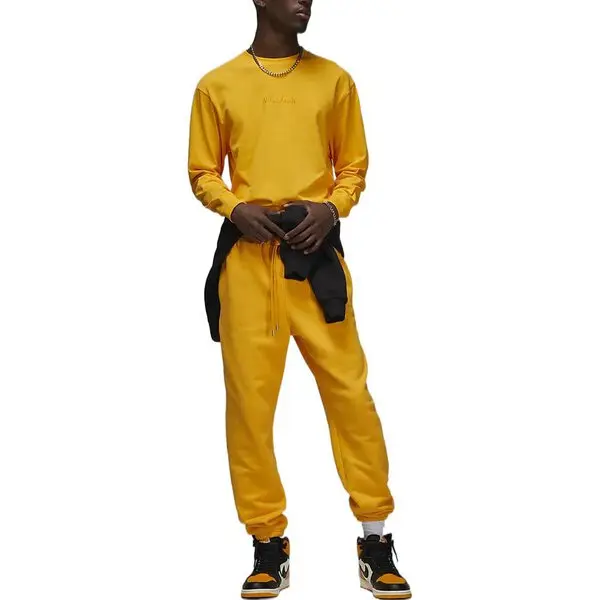 JORDAN Wordmark Long Tee - Yellow