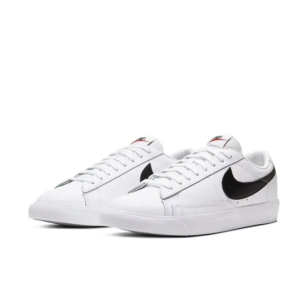 Nike Blazer Low Leather Sneakers - White/black