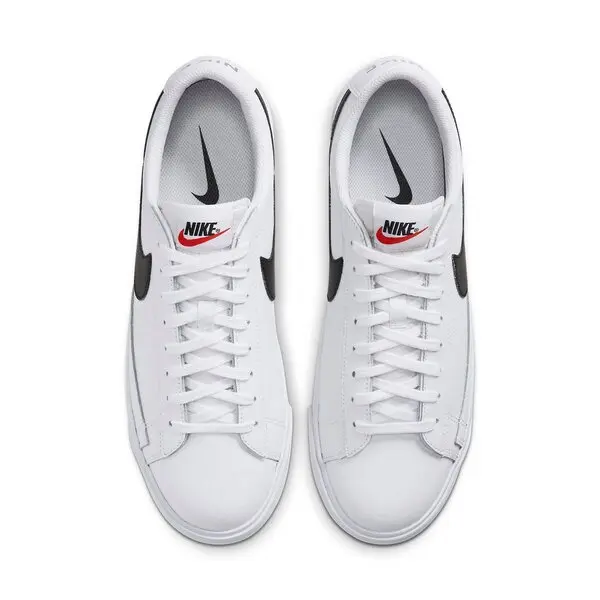 Nike Blazer Low Leather Sneakers - White/black