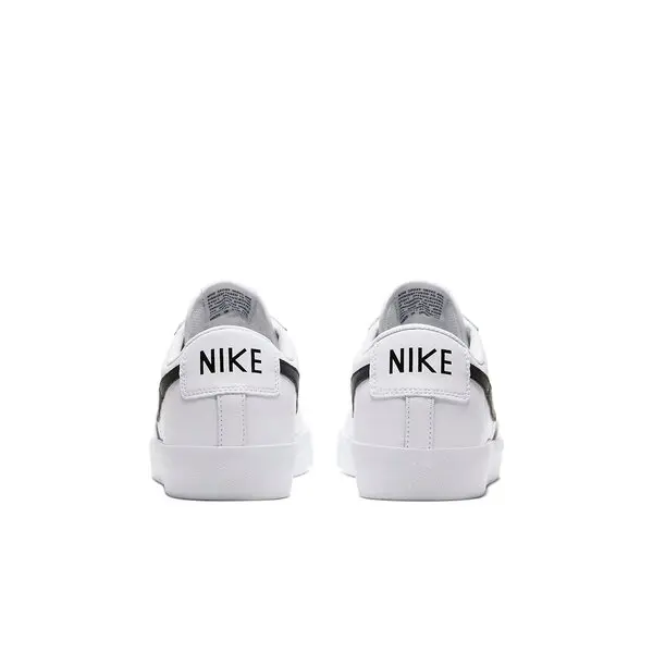 Nike Blazer Low Leather Sneakers - White/black