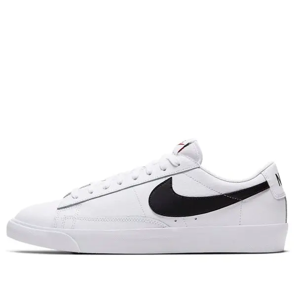 Nike Blazer Low Leather Sneakers - White/black