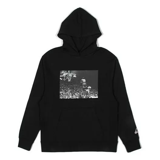 JORDAN X Union La Graphic Hoodie - Black