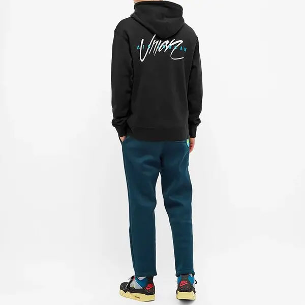 JORDAN X Union La Graphic Hoodie - Black