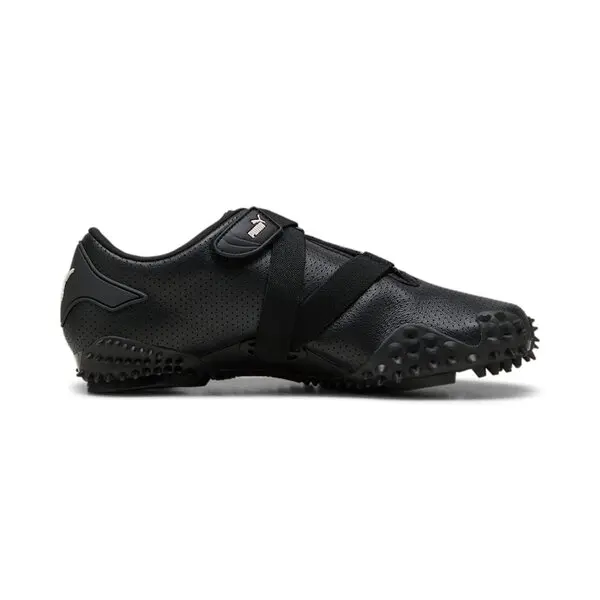 PUMA Mostro Perforated Leather Sneakers - Black/white