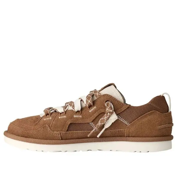 UGG Minimel Lace Up Sneakers - Chestnut
