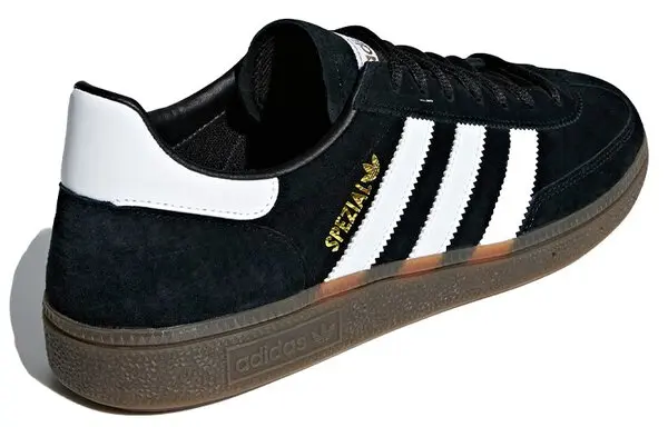 Adidas Handball Spezial Gum Low Top Sneakers - Black