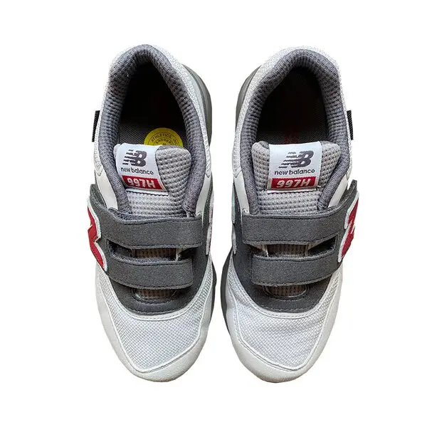 NEW BALANCE 997h Low Top Sneakers - White/grey/red