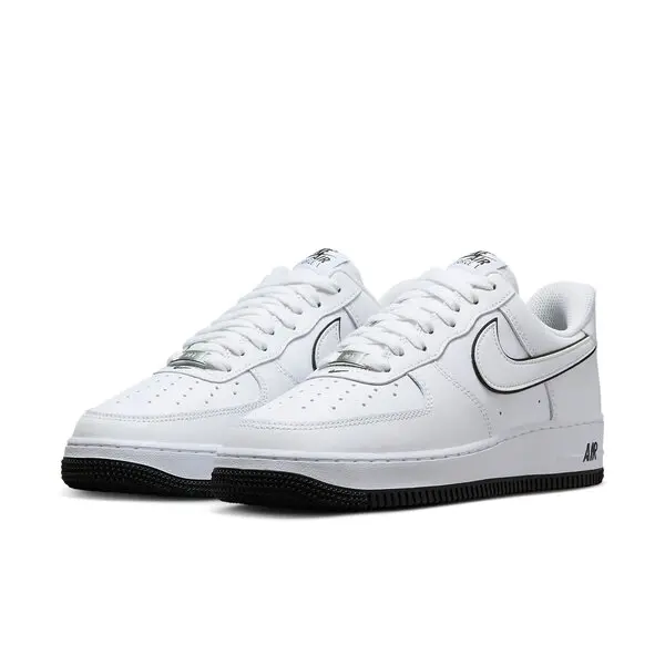 Nike Force 1 Low Top Sneakers - White/black