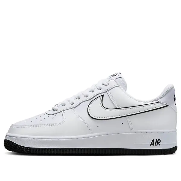 Nike Force 1 Low Top Sneakers - White/black