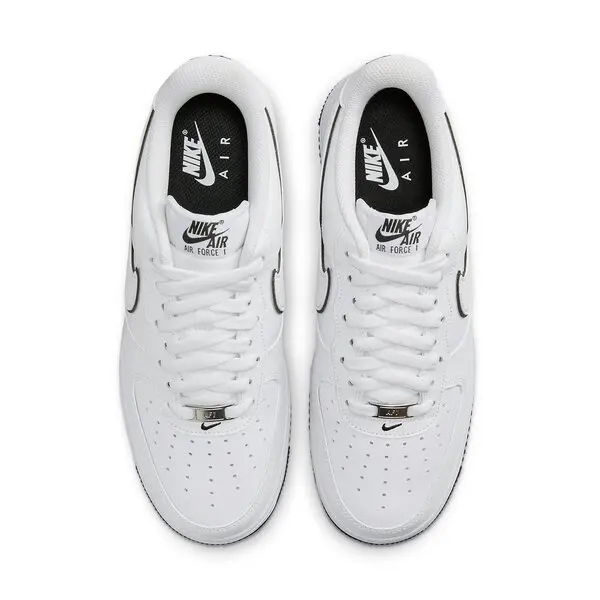Nike Force 1 Low Top Sneakers - White/black