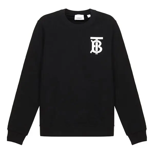 Burberry Round Neck Long Sleeve Pullover