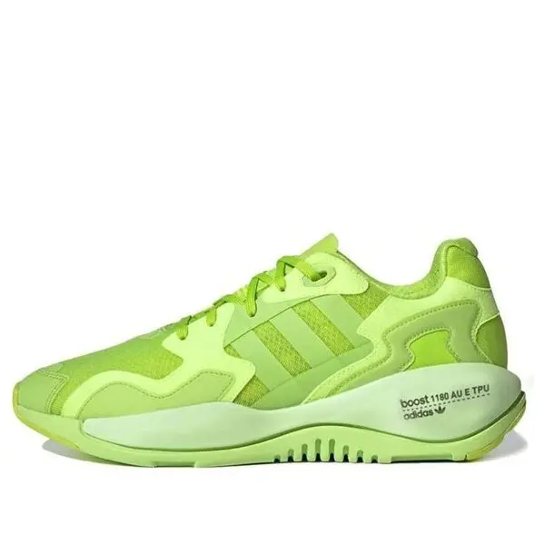 Adidas Zx Alkyne "semi Solar" Sneakers - Green