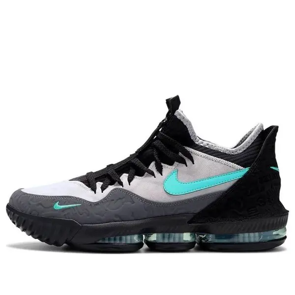 Nike X Atmos Lebron 16 Low 'clear Jade - Blue/grey