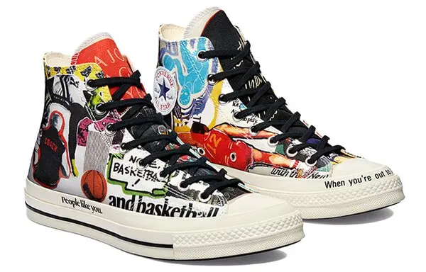 CONVERSE Chuck 70 High Top 'beat The World' Sneakers - Multi-color