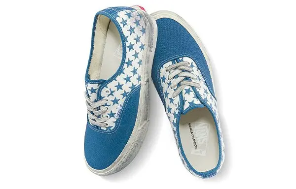 VANS Bianca Chandn X Authentic Vlt Lx 'stressed Navy - Blue/white