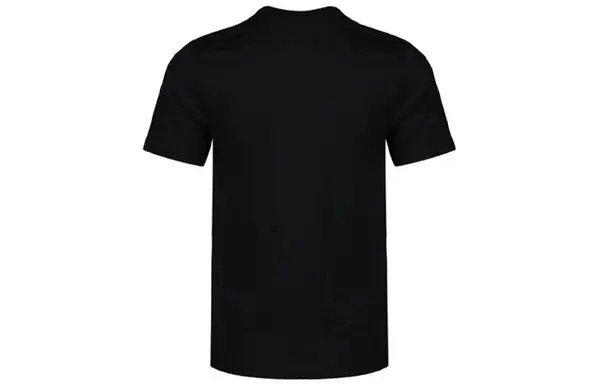 JORDAN Air Wings Round-neck Short-sleeve Tee - Black