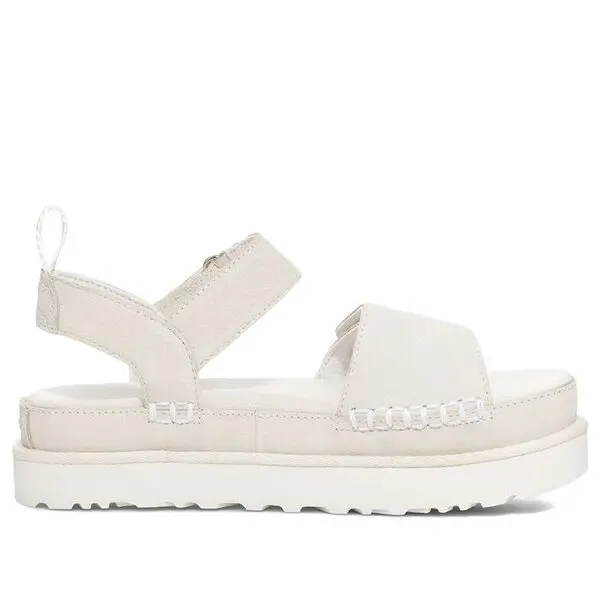 UGG Goldenstar Flatform Sandal - White
